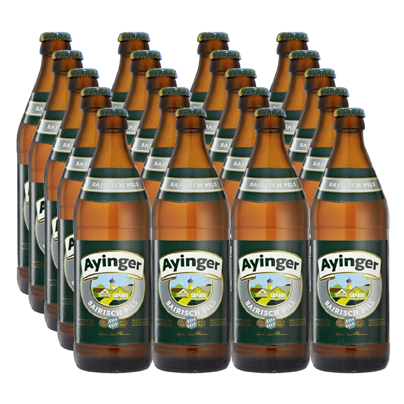 Ayinger Bairisch Pils 5.3% 500ml - 20 Pack – More Beer