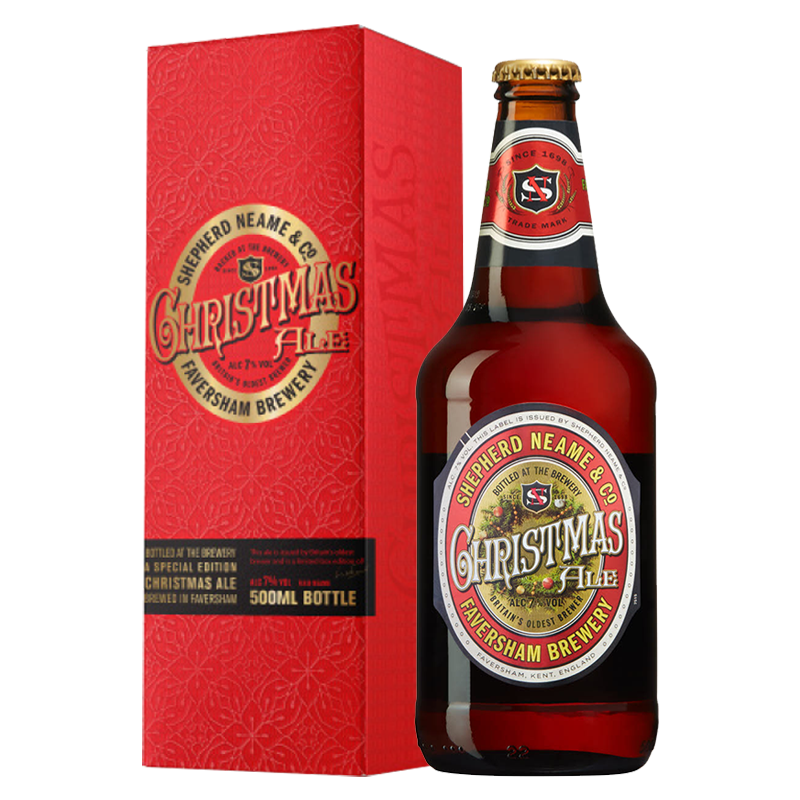 Shepherd Neame Christmas Ale Boxed 7.0% 500ml - MORE BEER NZ – More Beer