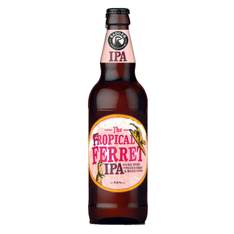 Badger Fropical Ferret IPA 4.6% 500ml – MORE BEER