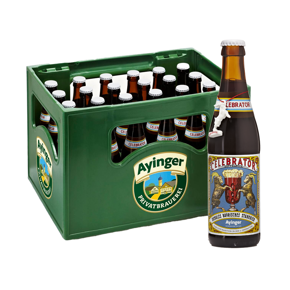 Ayinger Celebrator Doppelbock Lager 6.7% 330ml - 24 Pack – More Beer